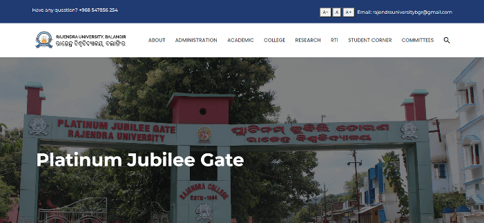 Rajendra University Recruitment 2022 Apply for Office Assistant Posts ...